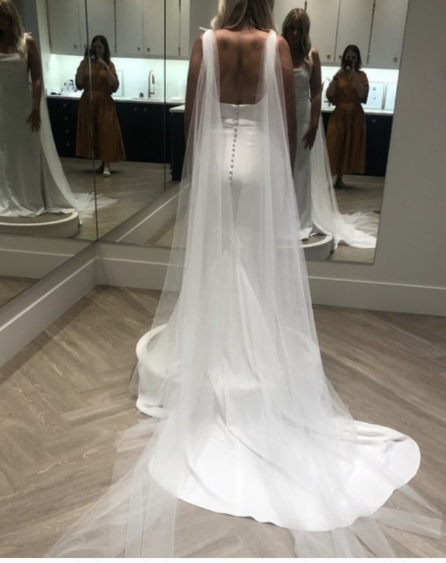 Alyssa Kristin Custom Madelyn Top with Emery Bottom Second Hand Wedding ...