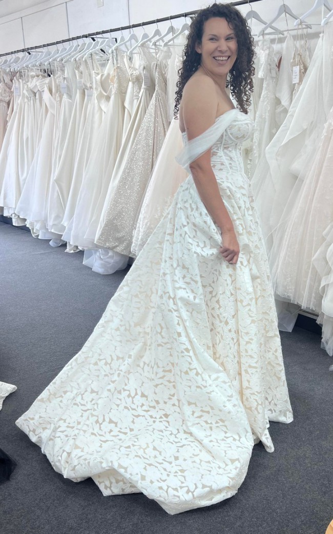 Jean Fox New Wedding Dress Save 30% - Stillwhite