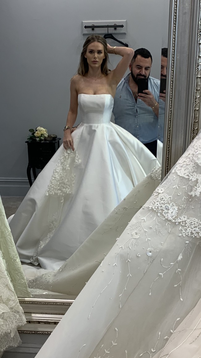 Steven Khalil Custom Made Wedding Dress Save 64% - Stillwhite