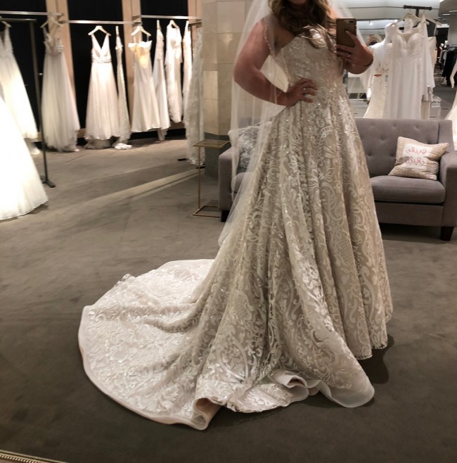 Hayley Paige, Marsden New Wedding Dress Save 48% - Stillwhite