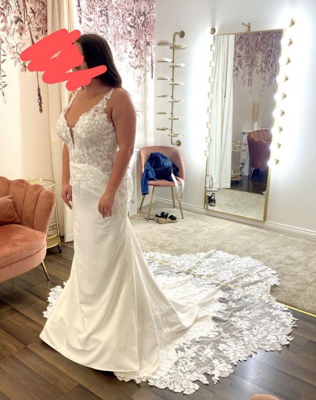 Stella York 7457 New Wedding Dress Save 74% - Stillwhite