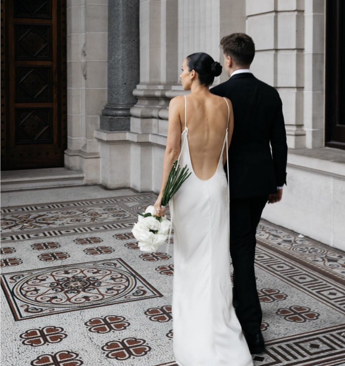 Victoria Beckham, Lace Floor-Length Cami Dress In Ivory Wedding Dress ...