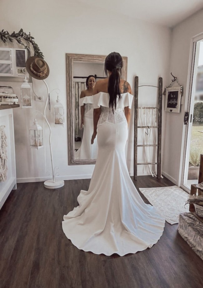 The Laid-Back Bride Mina Sample Wedding Dress Save 59% - Stillwhite