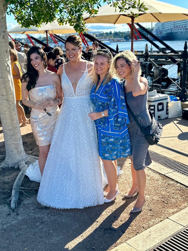 Made With Love Louie Flowy Wedding Dress Save 15% - Stillwhite