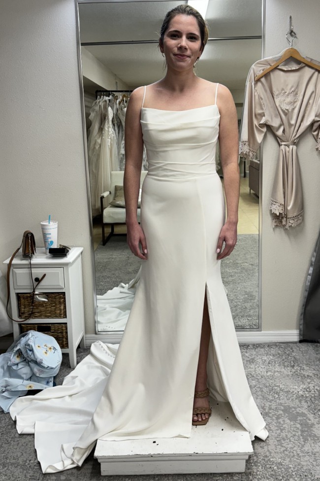 Harper Blue, Dakota New Wedding Dress Save 63% - Stillwhite