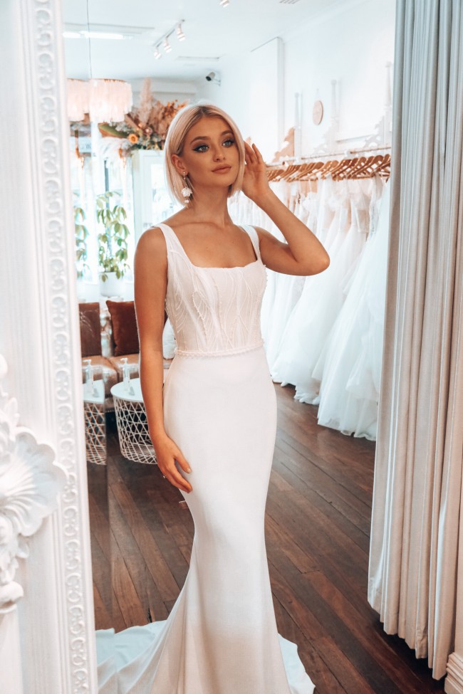 Rachel Rose Forrest Pearl Wedding Dress Save 49% - Stillwhite