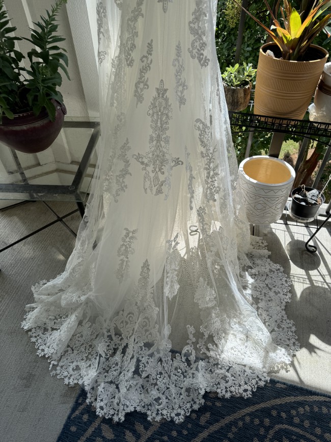 Fit & Flare Sample Wedding Dress Save 52% - Stillwhite