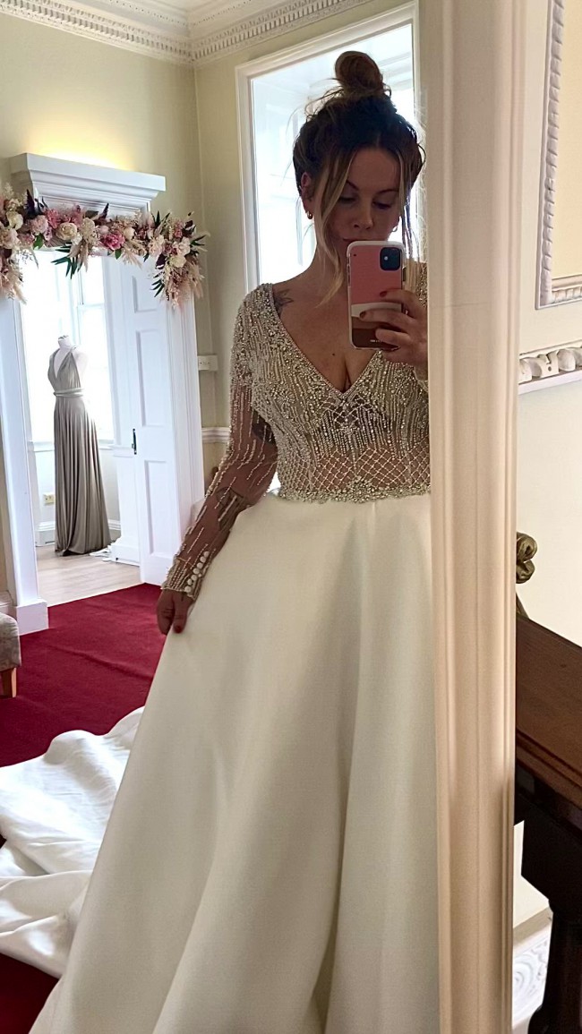 Justin Alexander, Carson. Style 88216 New Wedding Dress Save 57% ...