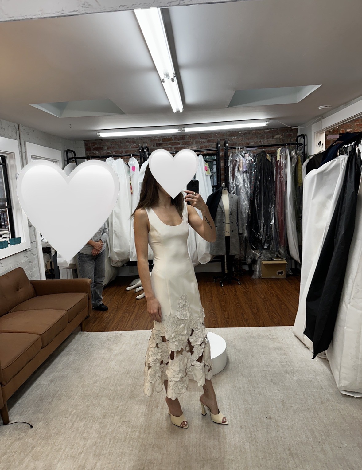 Leo Lin, Rayna Crepe Strapless Dress New Wedding Dress Save 20% ...