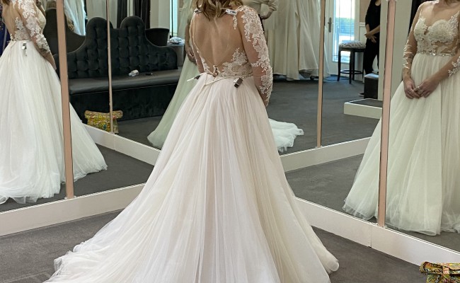 Watters 66301B New Wedding Dress Save 28% - Stillwhite