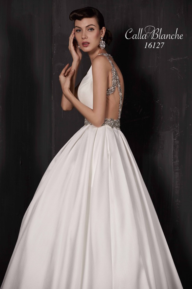 Calla Blanche New Wedding Dress Save 33% - Stillwhite