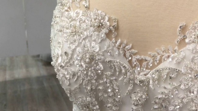 Madeline Gardner Mori Lee 2876 New Wedding Dress Save 60% - Stillwhite