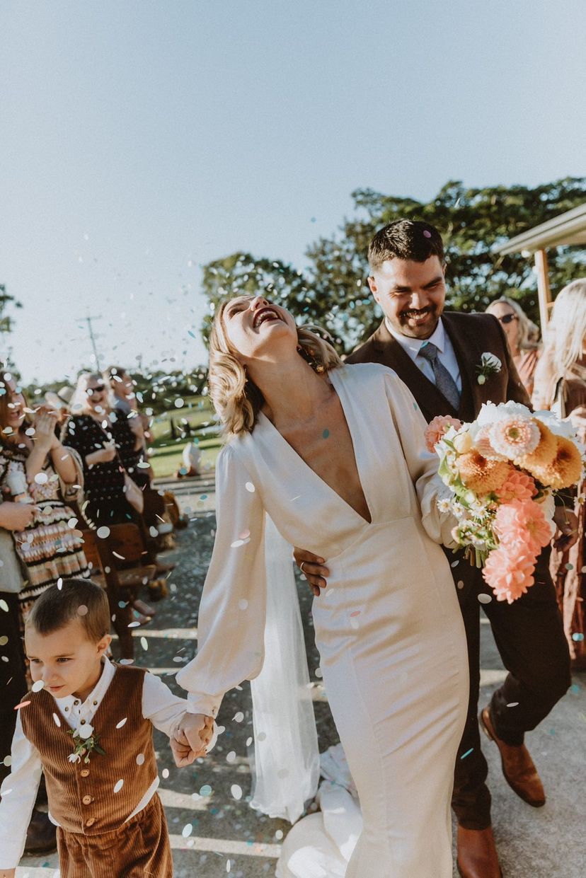 MLM Bridal Lennon Gown - Custom Colourway Wedding Dress Save 50% ...