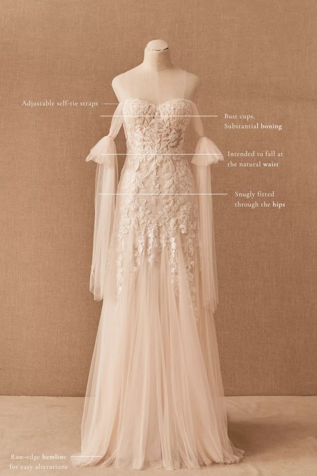BHLDN New Wedding Dress Save 38% - Stillwhite