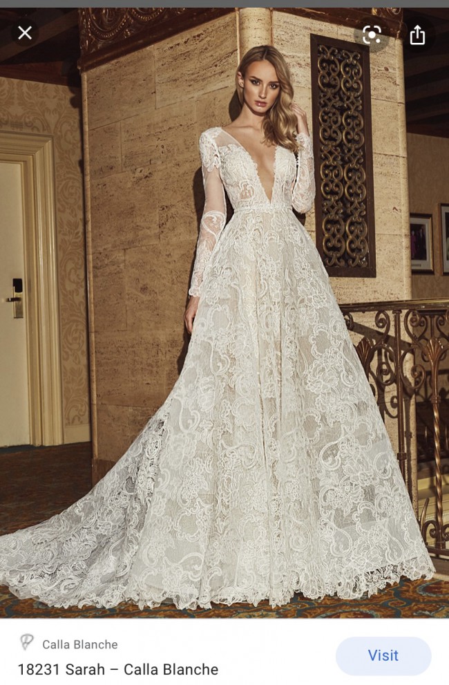 Calla Blanche New Wedding Dress Save 60% - Stillwhite