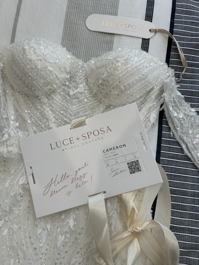 Luce Sposa Cameron New Wedding Dress Save 9% - Stillwhite