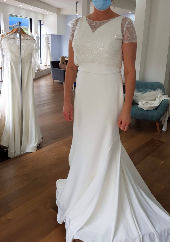 Catherine R Couture Custom Made New Wedding Dress Save 27% - Stillwhite