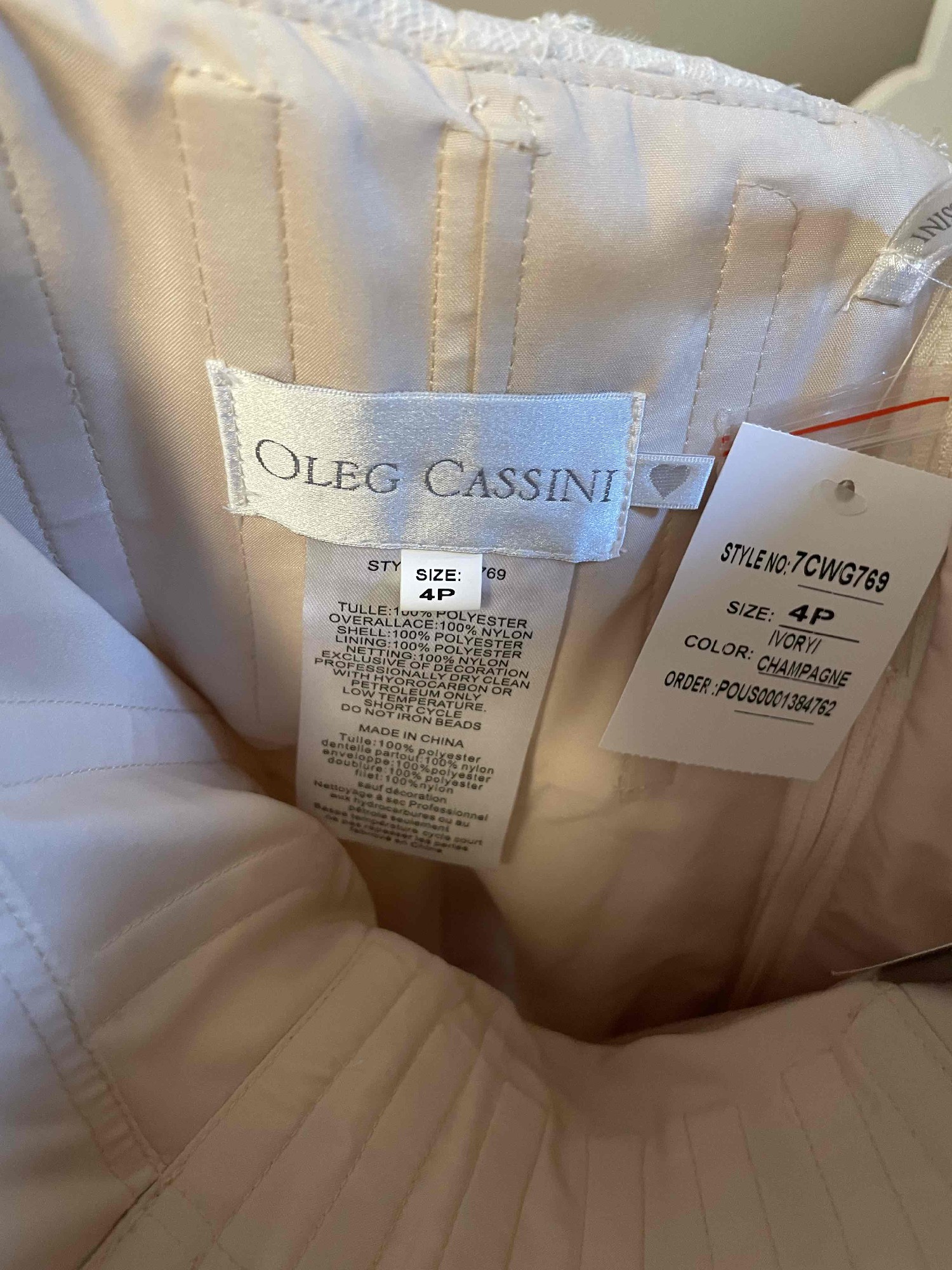 Oleg Cassini New Wedding Dress Save 40% - Stillwhite