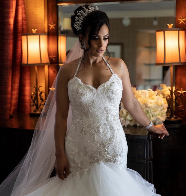Matthew Christopher, Custom Made Brigitte top with Adriana Bottom ...