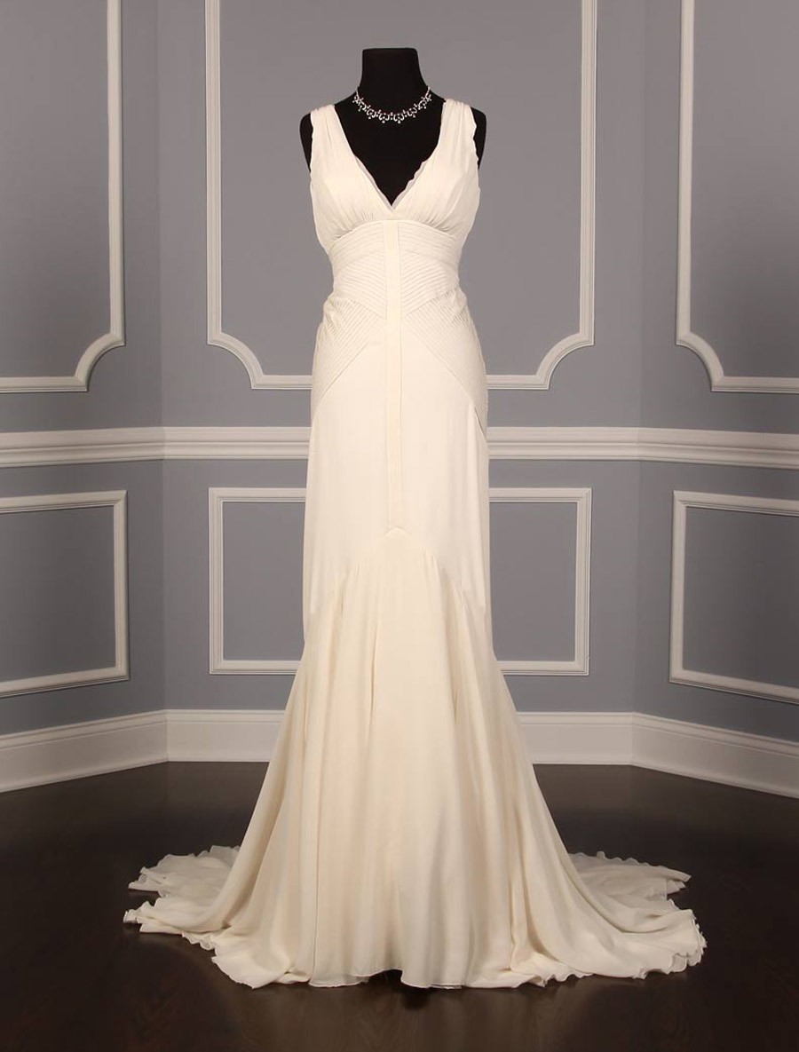 Nicole Miller Gretta Sample Wedding Dress Save 64% - Stillwhite