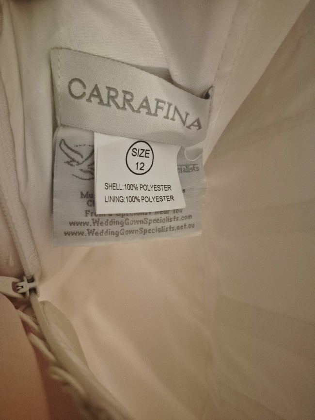 Carrafina Bridal New Wedding Dress Save 40% - Stillwhite