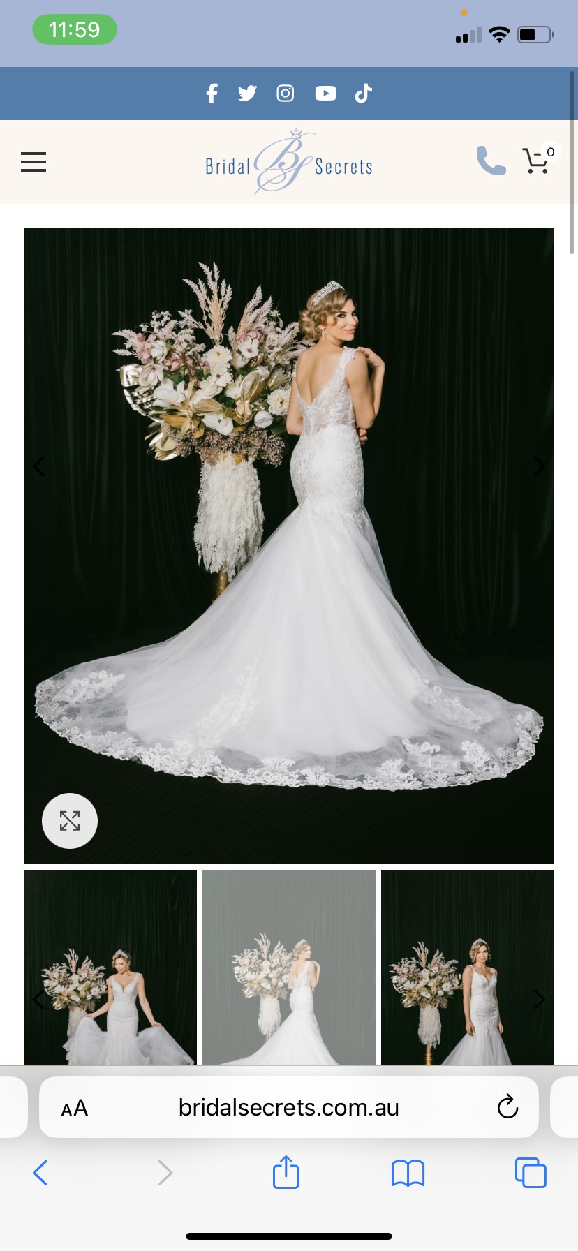 Bridal Secrets New Wedding Dress Save 29% - Stillwhite