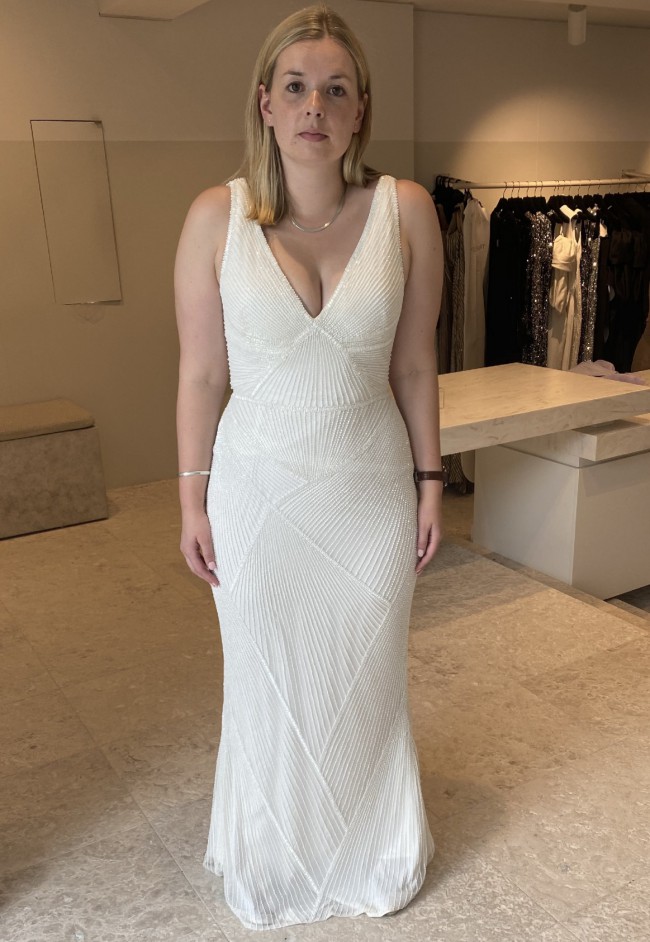 Rachel Gilbert Kassie Gown New Wedding Dress Save 48% - Stillwhite