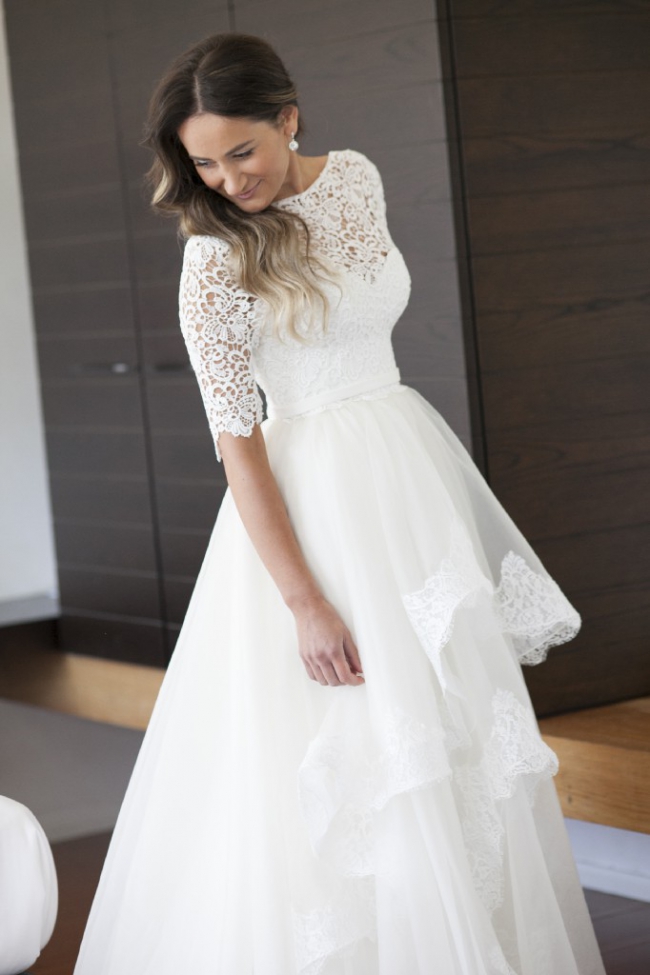 Andrea Gorrie Custom Made Preowned Wedding Dress Save 47% - Stillwhite