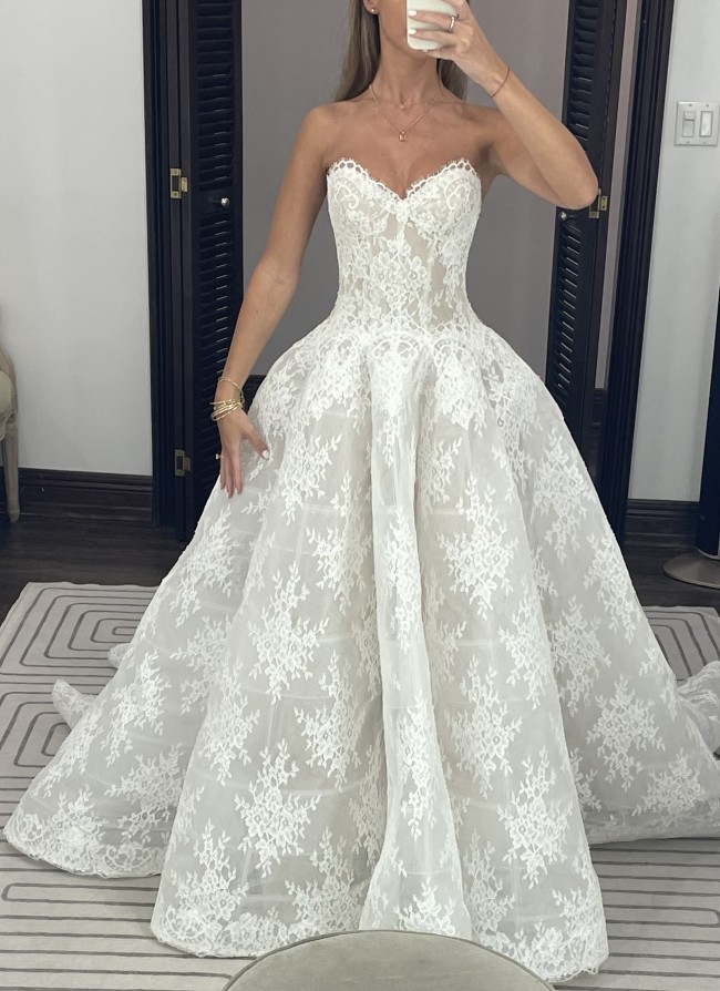 Monique Lhuillier Wedding Dress Save 39% - Stillwhite