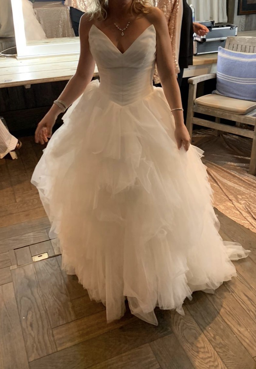 Vera Wang White Wedding Dress Save 92% - Stillwhite