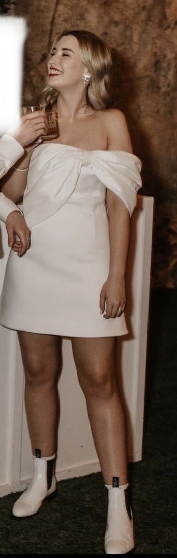 Rachel Gilbert KACE Mini Wedding Dress Save 34% - Stillwhite