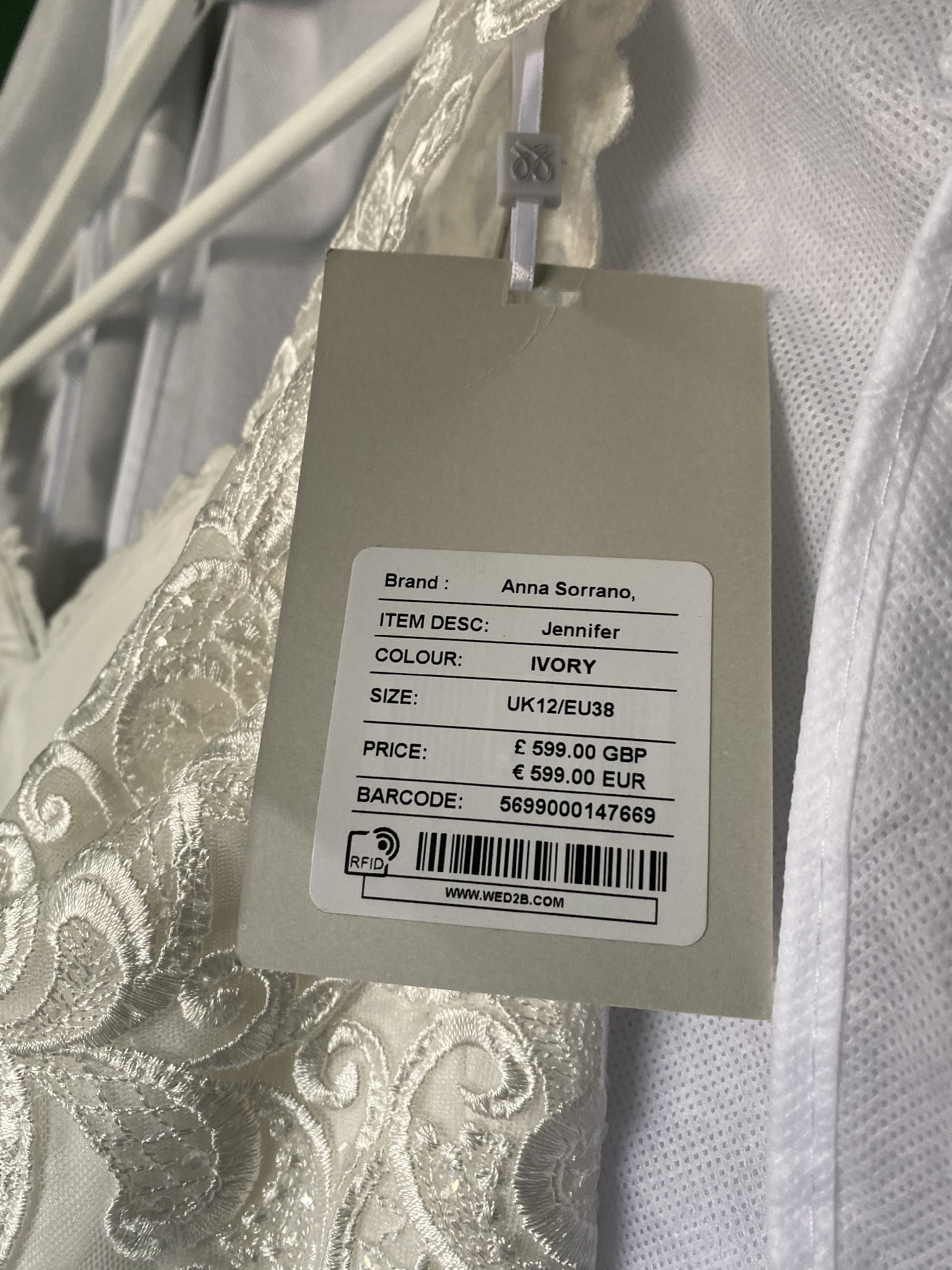 Wed2b Jennifer New Wedding Dress Save 67% - Stillwhite