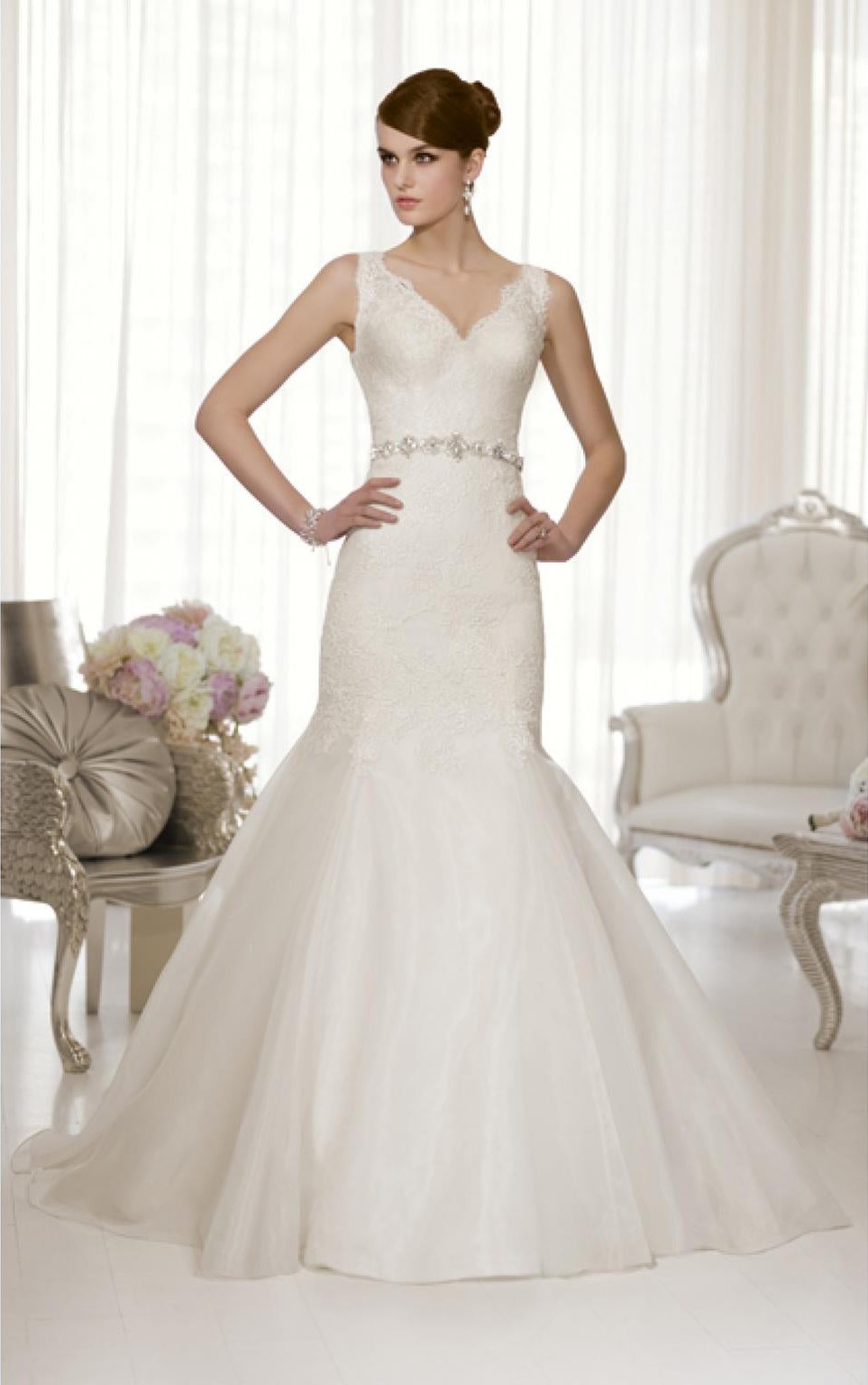 Essense of Australia, D1478 Sample Wedding Dress Save 20% - Stillwhite