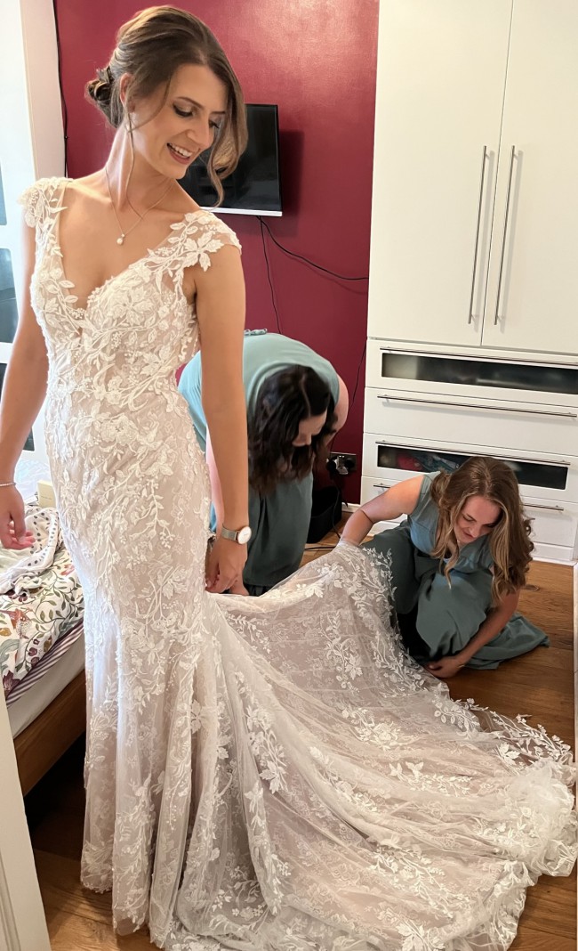 Justin Alexander, Ember Wedding Dress Save 53% - Stillwhite