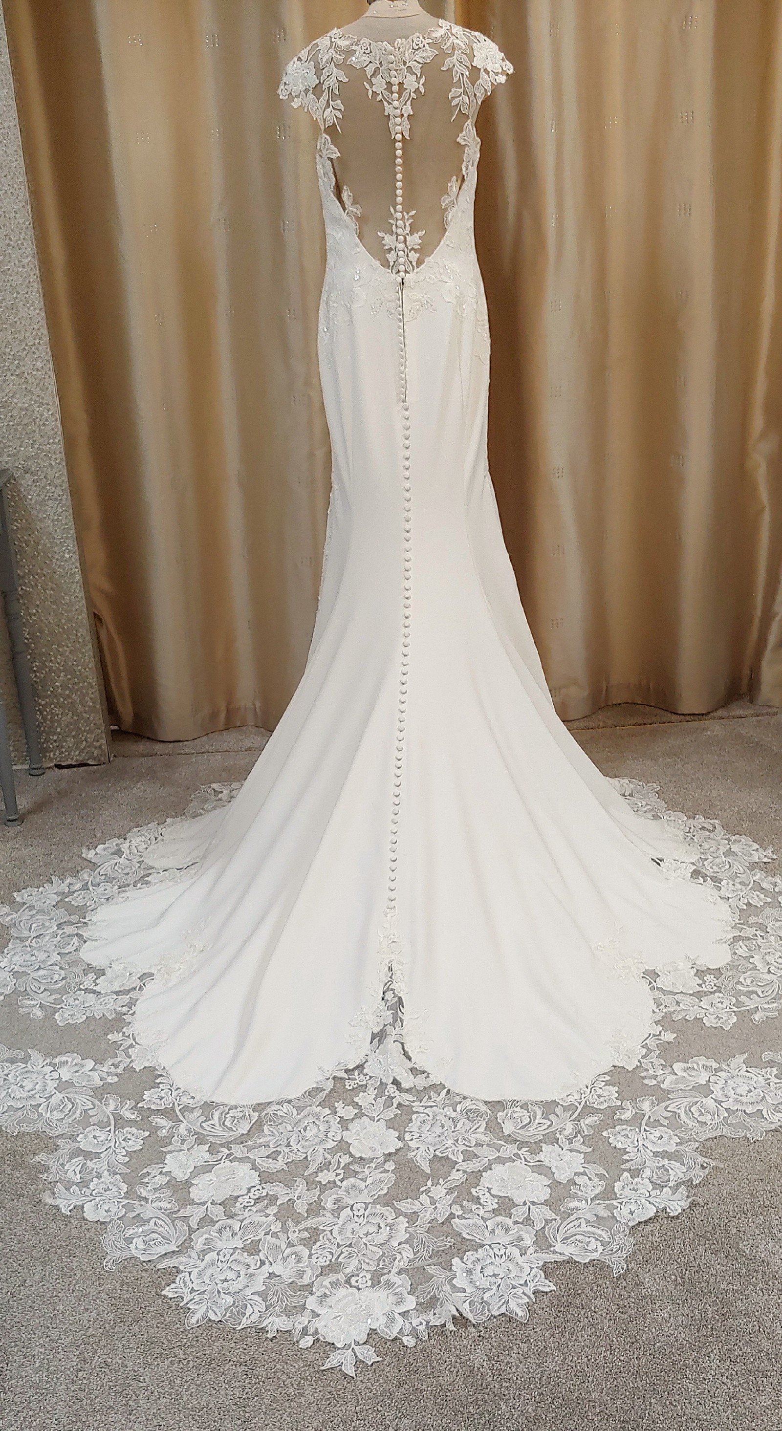 Justin Alexander, Delia 88231 LND Sample Wedding Dress Save 53% ...