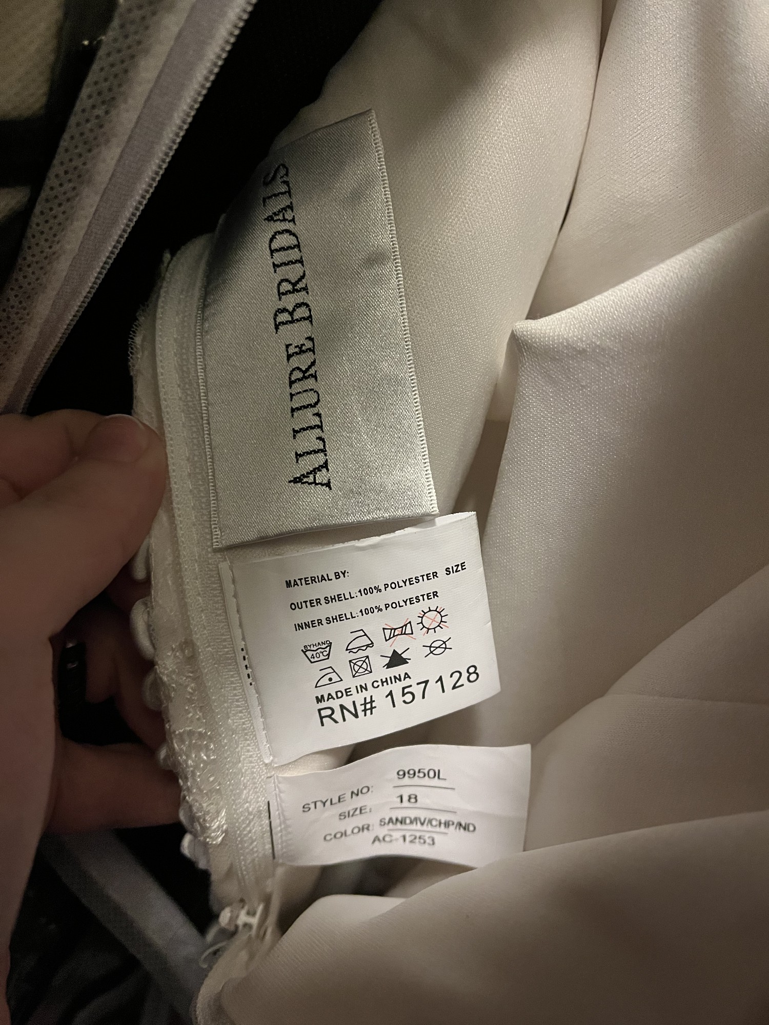 Allure Bridals 9950L Wedding Dress Save 91% - Stillwhite