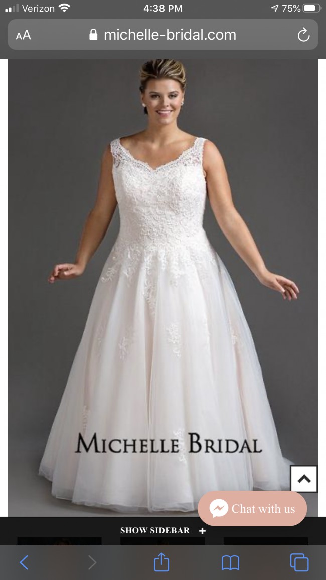 Michelle Bridal Rosella Bridal Gown MB1712 New Wedding Dress Save 44% ...