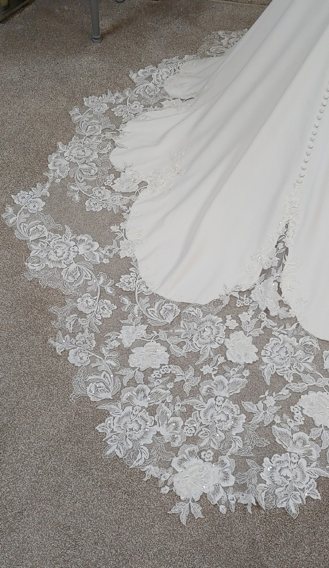 Justin Alexander, Delia 88231 LND Sample Wedding Dress Save 61% ...