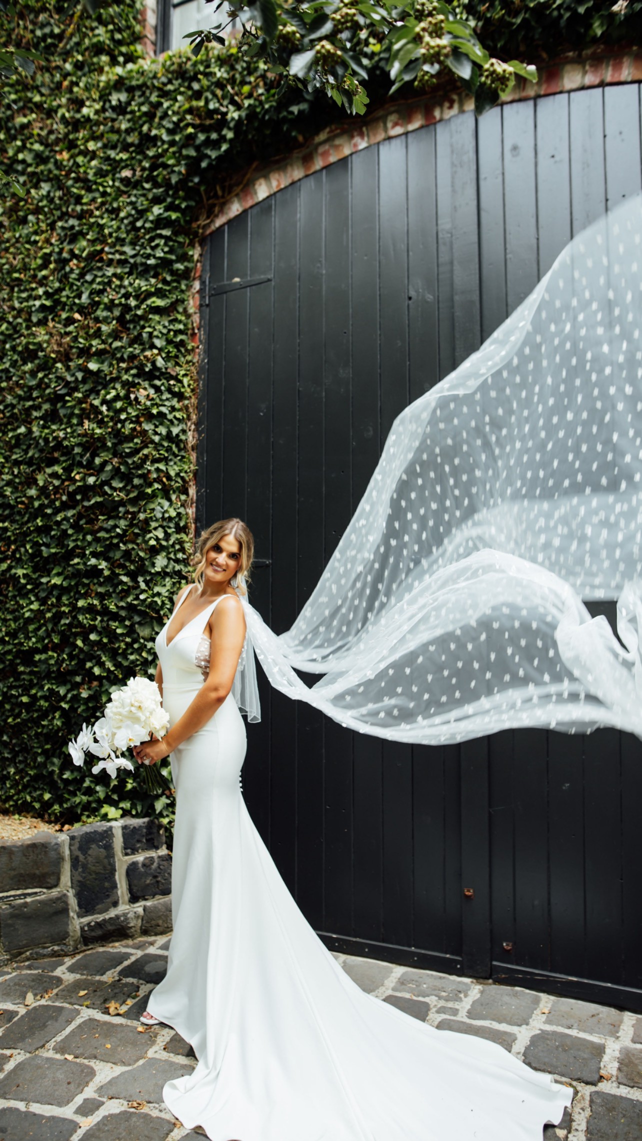 Made With Love Rosey Crepe Wedding Dress Save 38% - Stillwhite