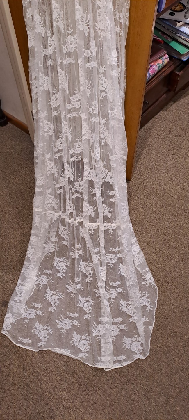 Charlie Brear Voulaire lace overdress Wedding Dress - Stillwhite