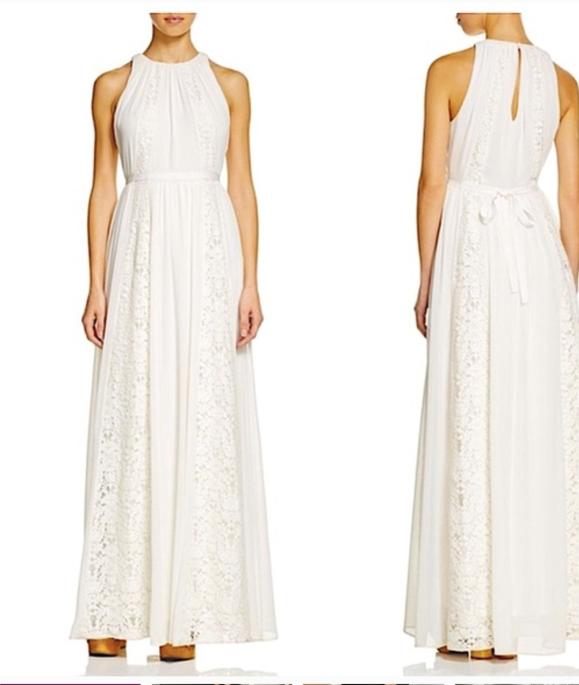 Anthropologie, Bailey 44 Gypsy lace inset dress New Wedding Dress ...