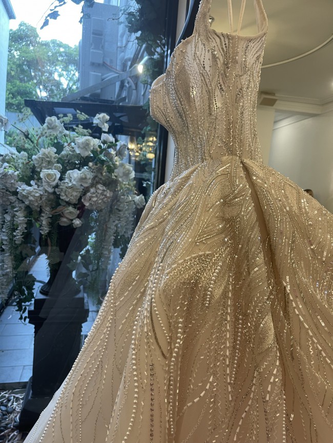 Steven Khalil Custom Made Wedding Dress Save 70% - Stillwhite