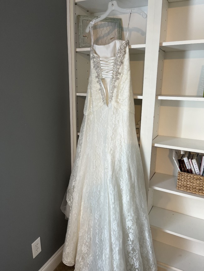 David's Bridal YP3344 Wedding Dress Save 33% - Stillwhite