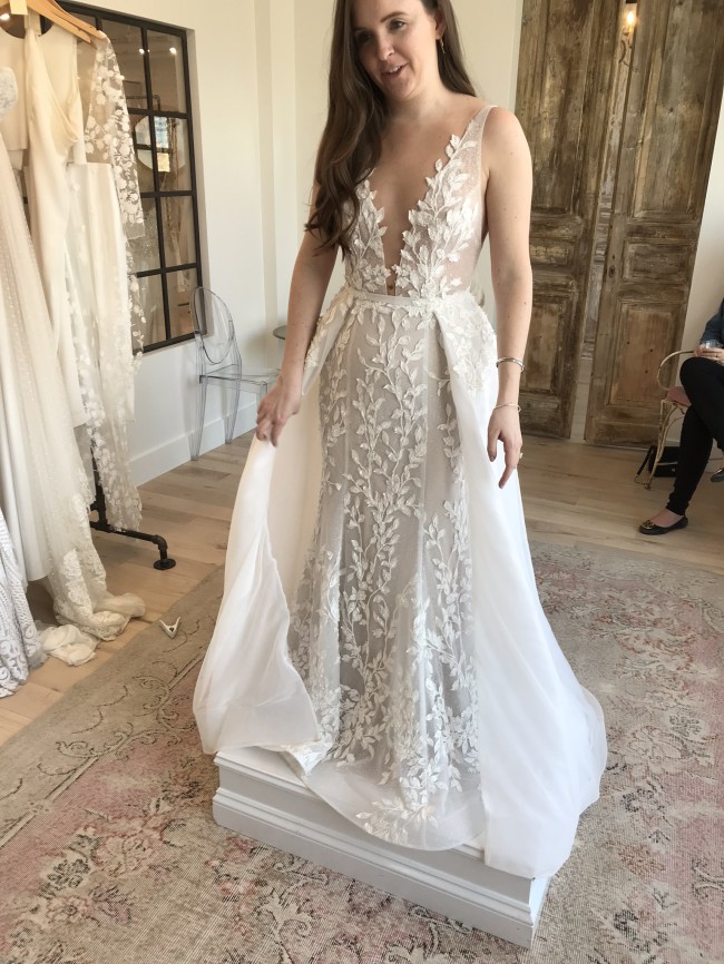 Jane Hill Mimi + Overskirt New Wedding Dress Save 29% - Stillwhite