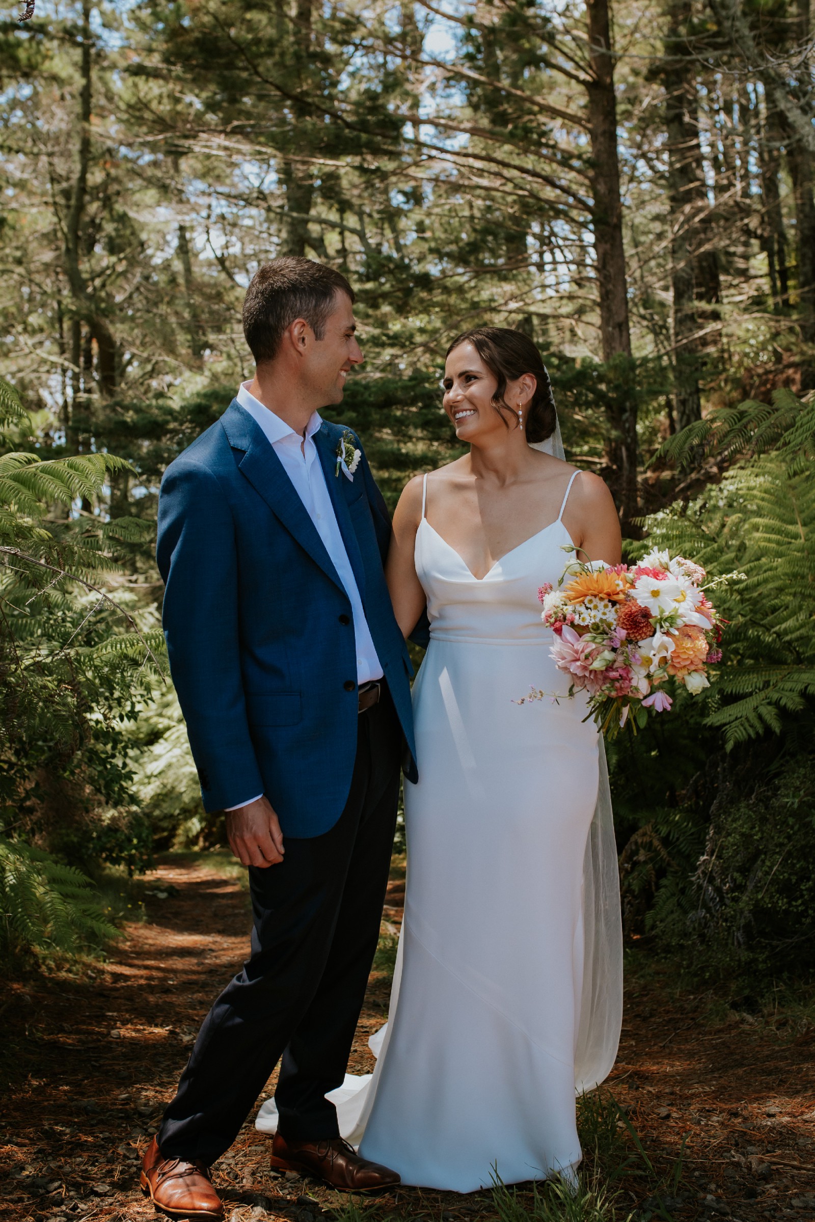 Trish Peng, Grace - Fabric change from Satin to Crepe Wedding Dress ...