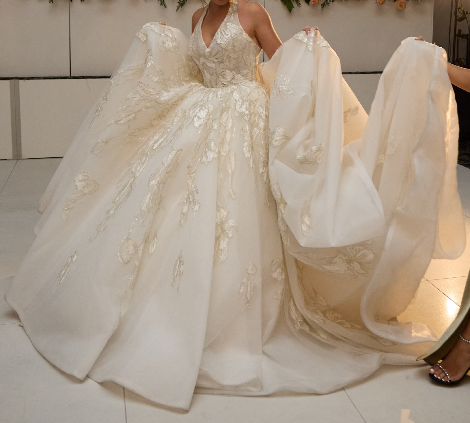 Thomas Lazar Custom Made Wedding Dress Save 66% - Stillwhite