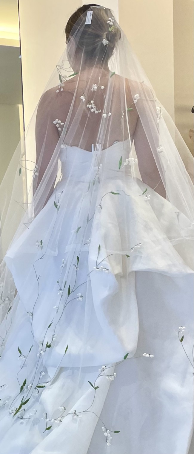 Monique Lhuillier Lily Of The Valley Wedding Dress