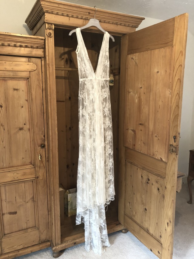 Charlie Brear, Voulaire overdress & crepe sash - separately if pr ...