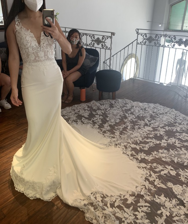 Justin Alexander Alivia New Wedding Dress Save 40% - Stillwhite