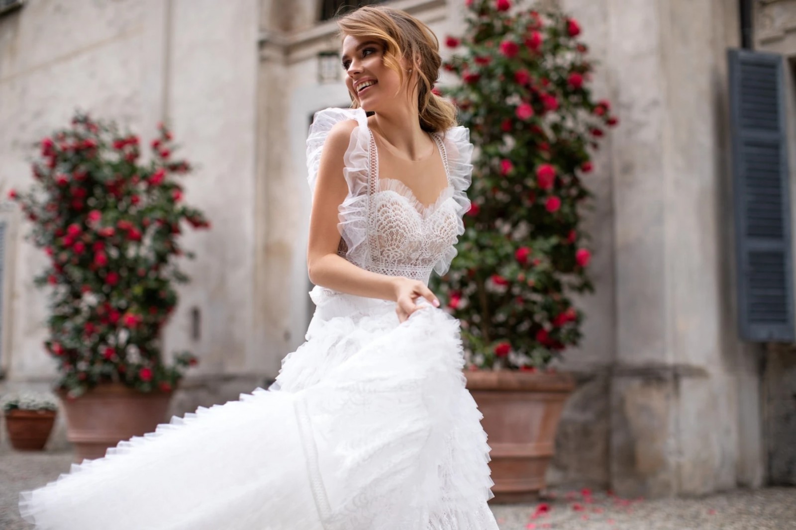 Pollardi Sample Wedding Dress Save 42% - Stillwhite